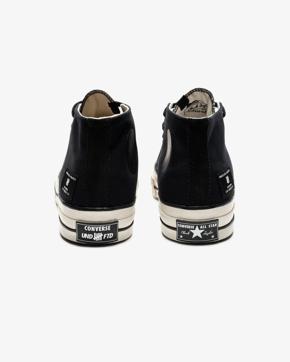 CT70 X UNDEFEATED BLACK MID CUT A00673C – raretem.shop